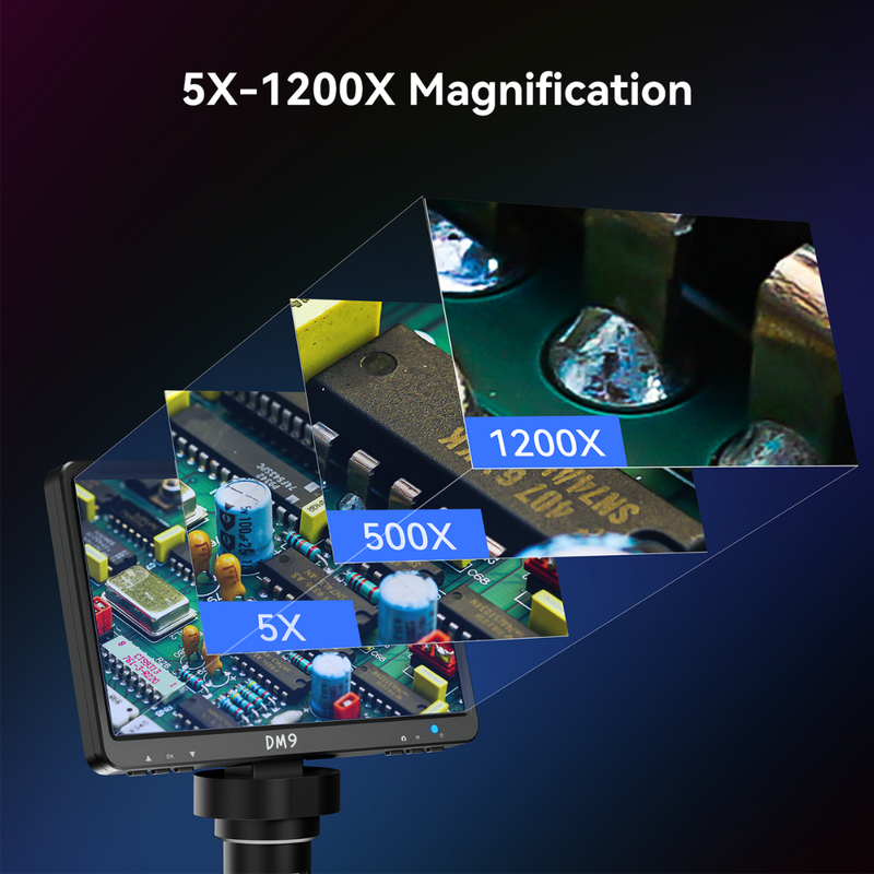 DM9 7" Screen Digital Microscope – Tech Cube Store